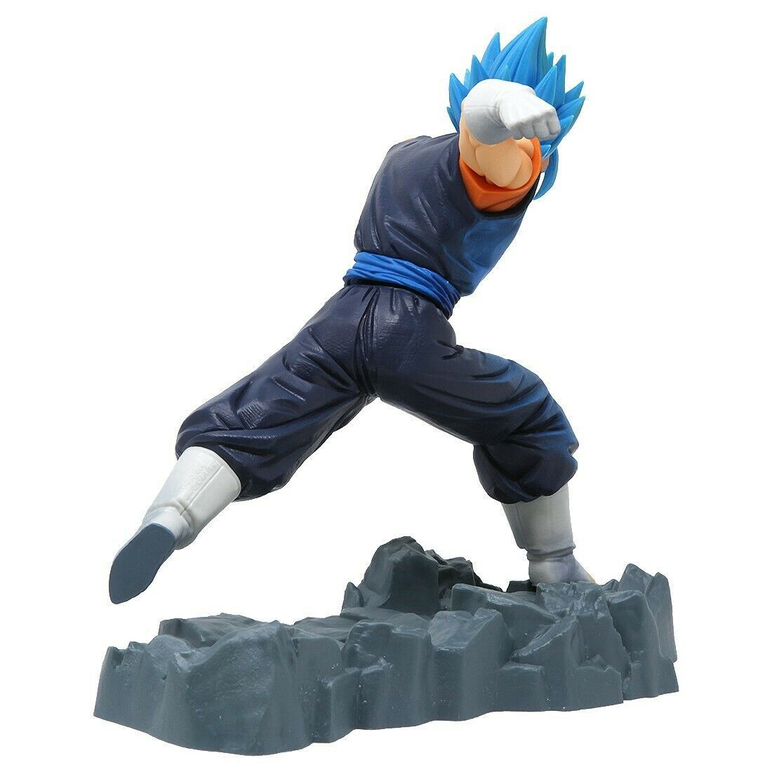 Dragon Ball Z Dokkan Battle Collab Super Saiyan God Blue Vegito Figure ...
