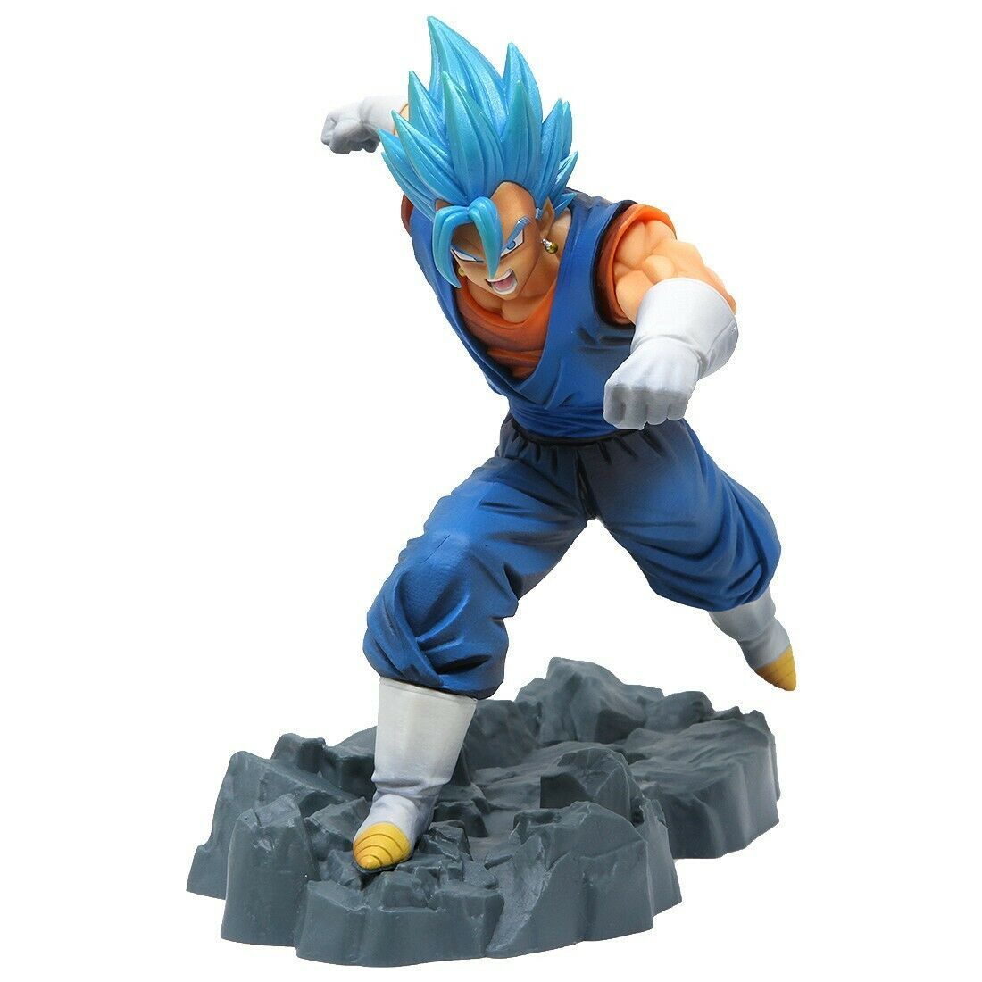 Dragon Ball Z Dokkan Battle Collab Super Saiyan God Blue Vegito Figure ...