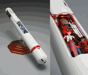 Evangelion: Entry Plug w/ Shinji Ikari Figure ~2.0 You Can (Not ...