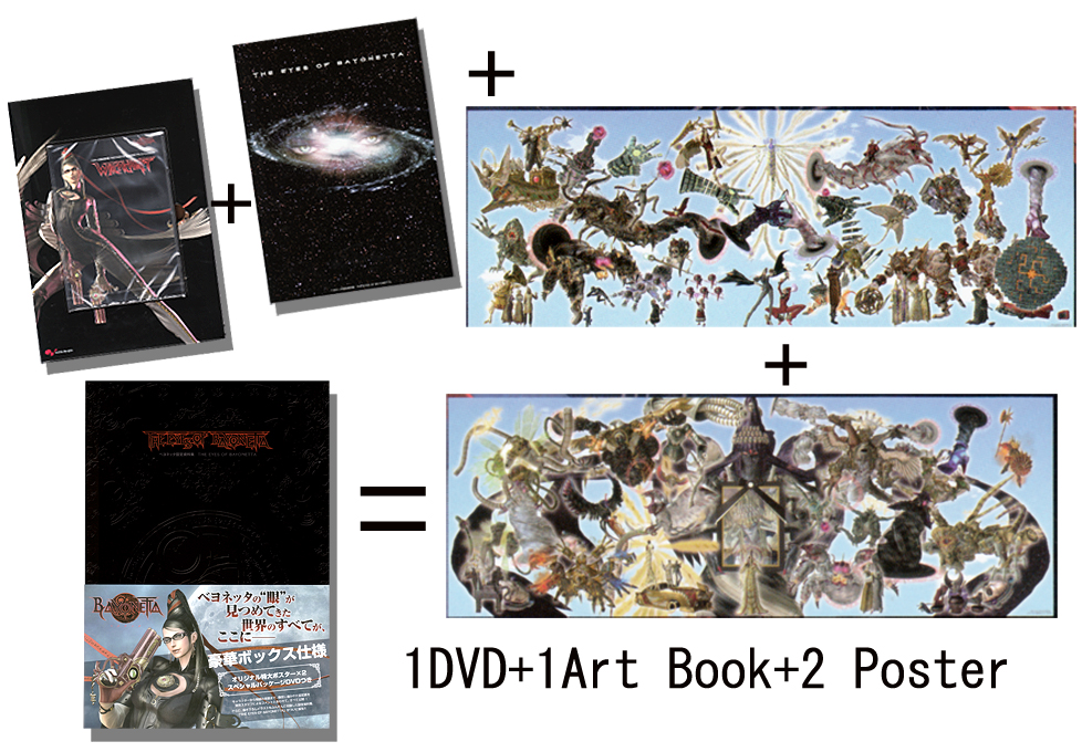 Eyes of Bayonetta Art Book, The (Deluxe Collector's Box Set) - Anime Books