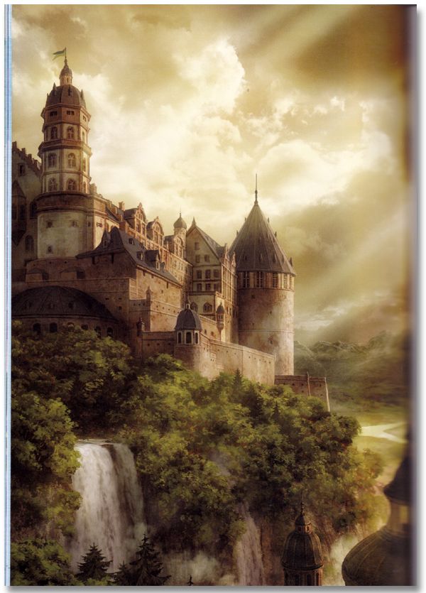 Fantasy Architecture Illustrations Background Designs Reference Book ...