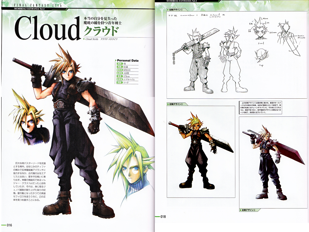 Final Fantasy 25th Official Memorial Ultimania Vol. 2 Art Book - Anime ...