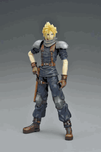 Final Fantasy Crisis Core: Cloud Strife "Shinra Guard" Play Arts Action ...