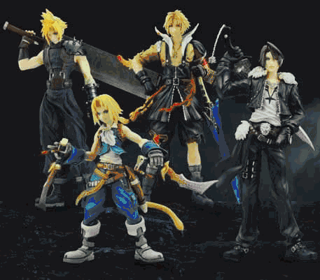 Final Fantasy Dissidia: Cloud Strife (FFVII) Trading Arts Figure ...