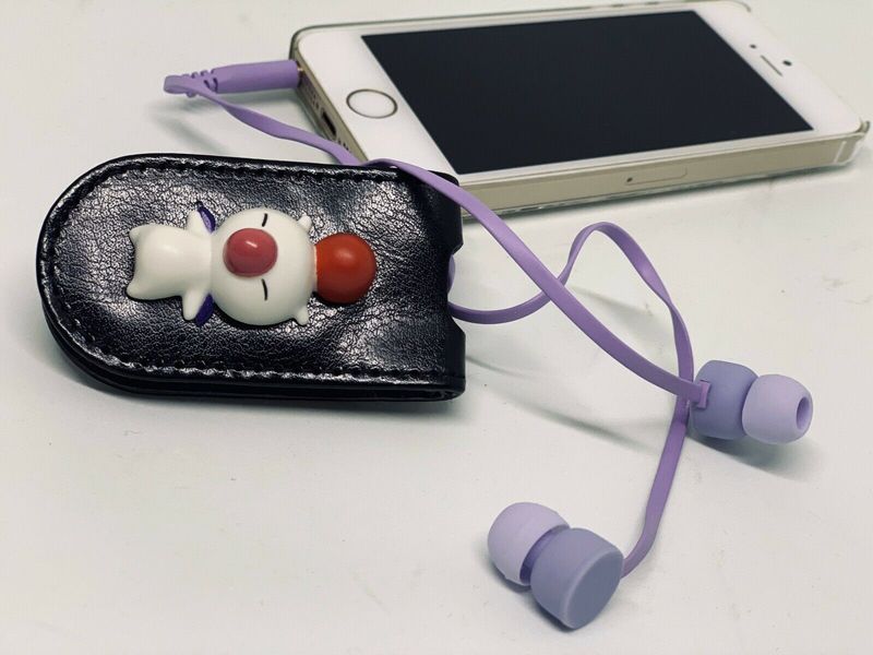 Final Fantasy Dissidia Opera Omnia Moogle Earbuds Purple Headphones ...