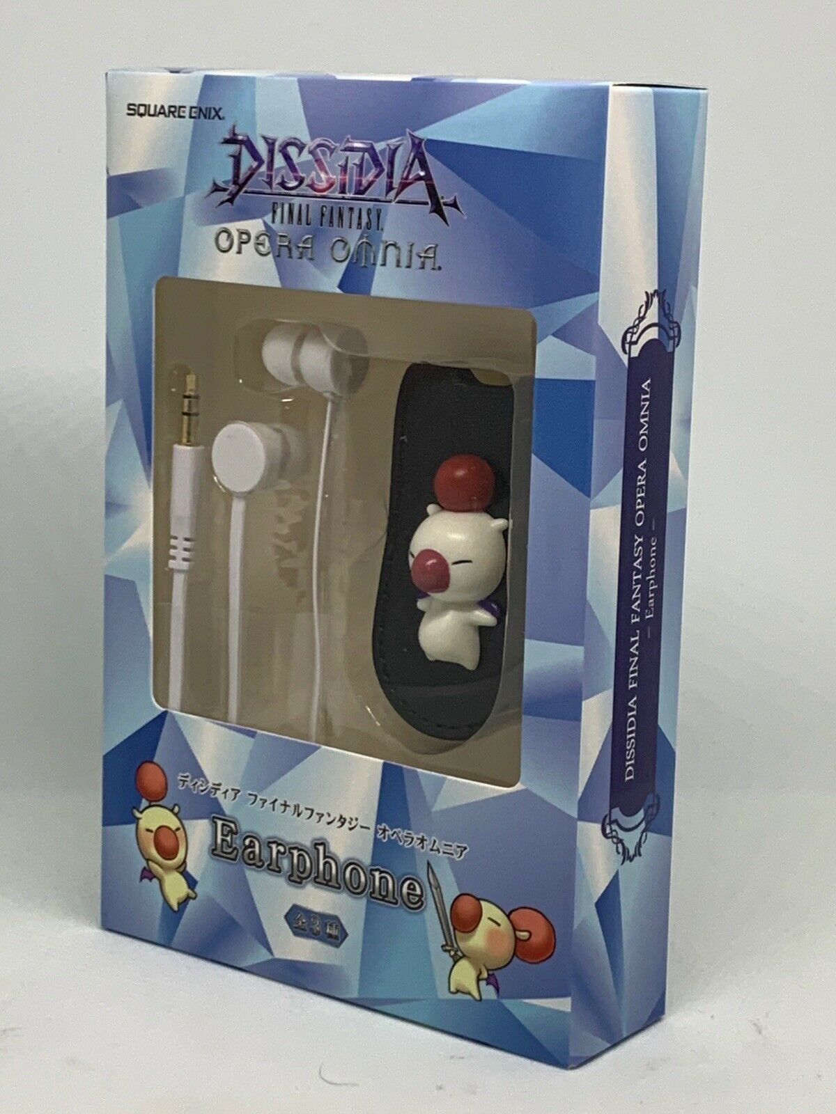 Final Fantasy Dissidia Opera Omnia Moogle Earbuds White Headphones ...