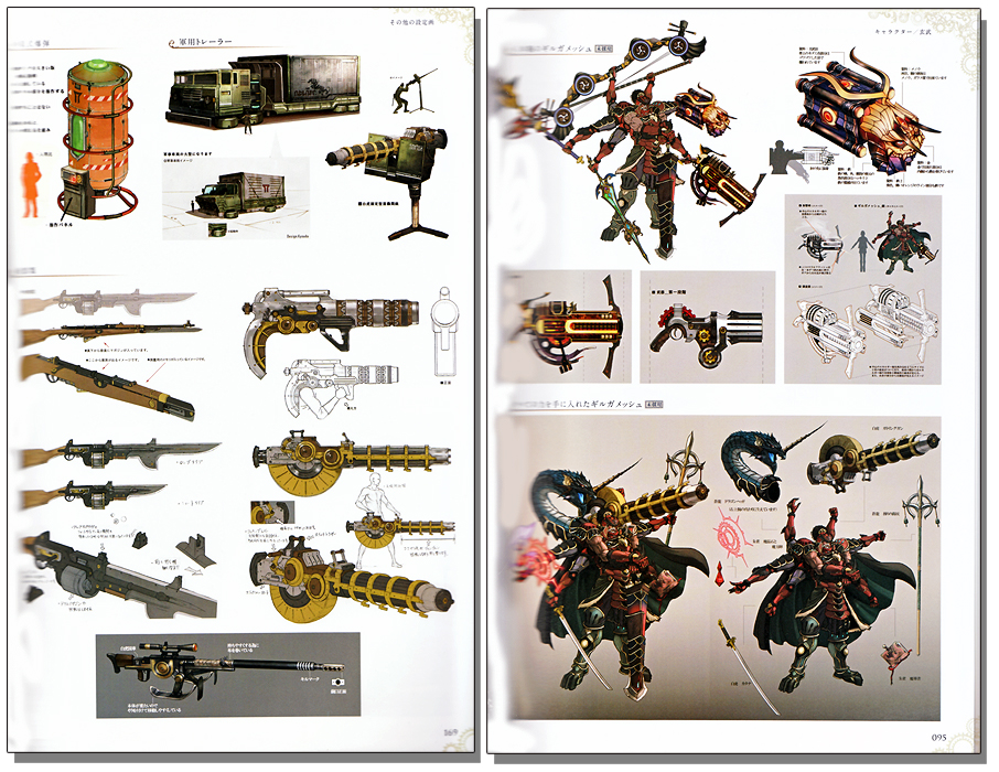 Final Fantasy Type-0 Official Setting Guide Art Book - Anime Books