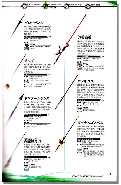 Final Fantasy VII Ultimania Omega Visual Guide Book - Anime Books