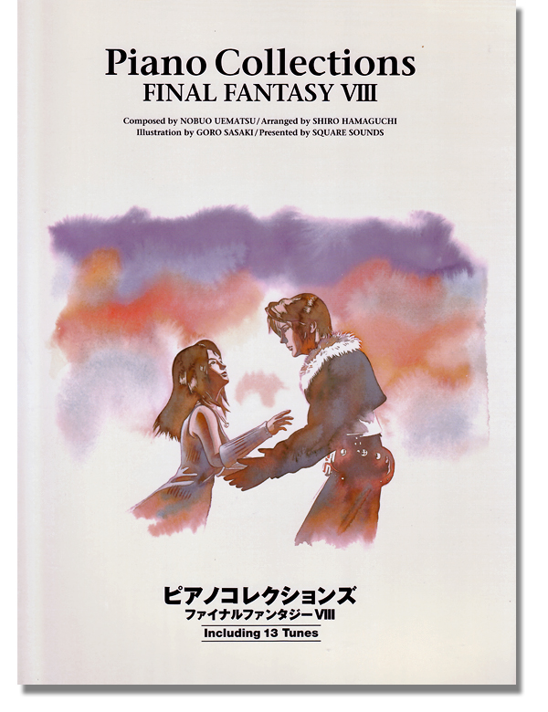 Final Fantasy VIII Piano Collections Music Book - Anime Books