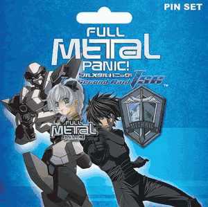 Full Metal Panic!: Pins - Teletha & Mithril Symbol (Set of 2) - Anime Books