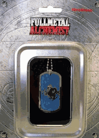 FullMetal Alchemist: Dog Tag - Blue State Military - Anime Books
