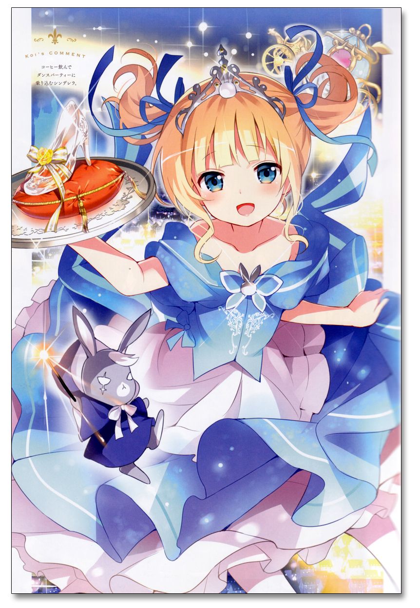GochiUsa Art Works - Cafe de Etoile 2017-2020 Full Color Illustrations ...