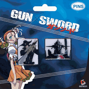 Gun X Sword: Pins - Van & Dann (Set of 2) - Anime Books