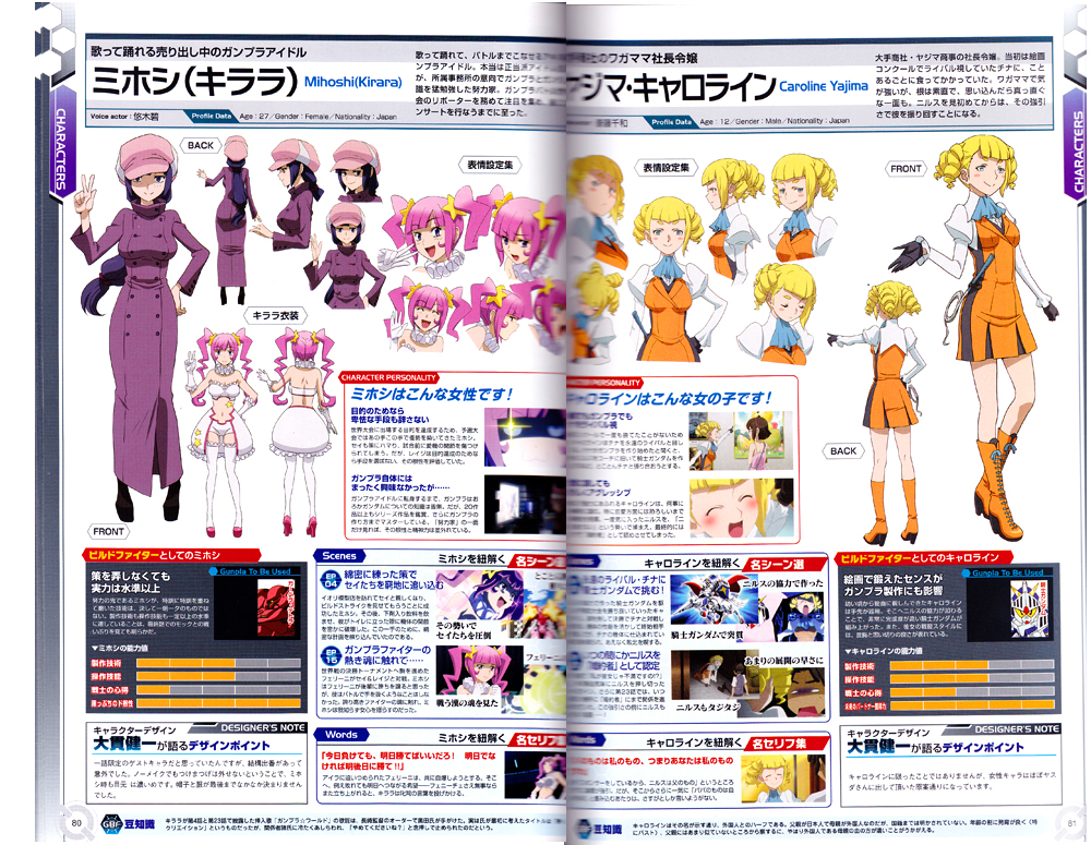 Gundam Build Fighters Maniacs Art Book - Anime Books