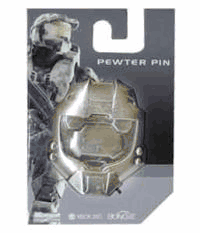 Halo 3: Pewter Pin - Master Chief - Anime Books