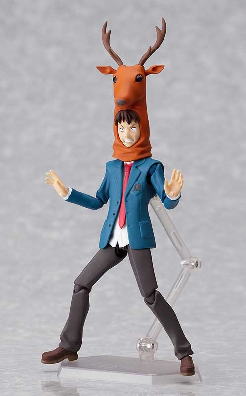 Haruhi: Mikuru Asahina Fighting Waitress Figma Action Figure w/ Kyon ...