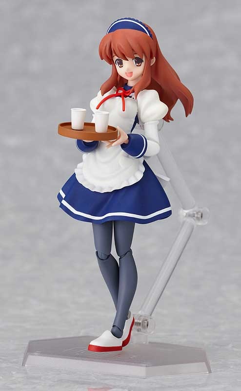Haruhi: Tsuruya-san Culture Festival Maid Figma Action Figure w/ Mikuru ...