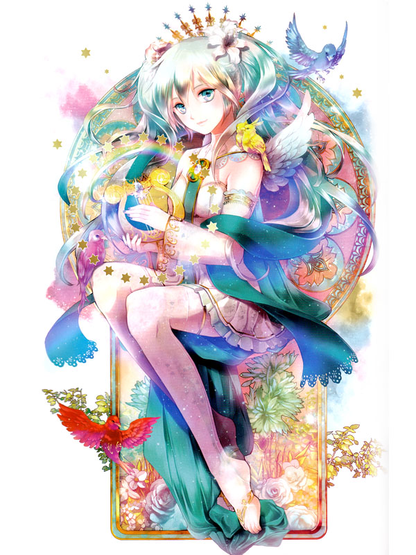 Hatsune Miku Illustration Making Art Book - Anime Books