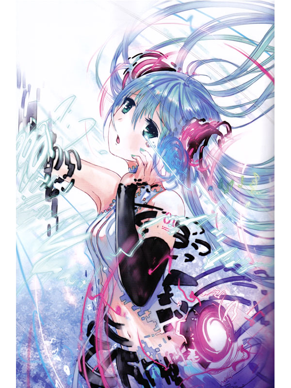 Hatsune Miku Illustration Making Art Book - Anime Books