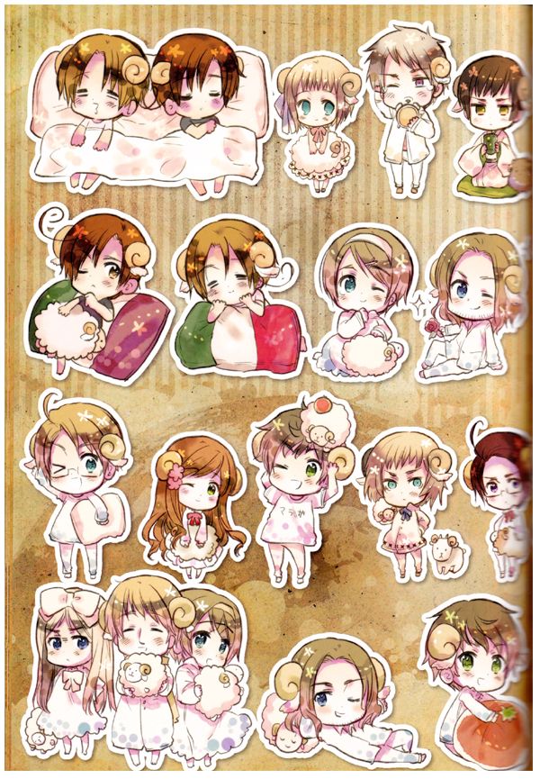 Himaruya Hidekazu Illustrations Vol. 2 - Hetalia Axis Powers: Arte Sole ...
