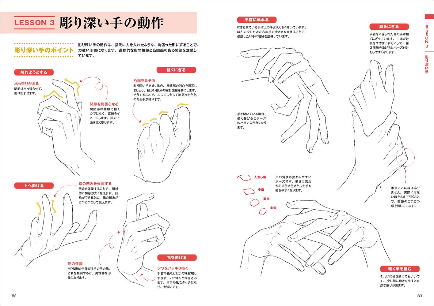 How to Draw Beautiful Hands Reference Book - Anime Books