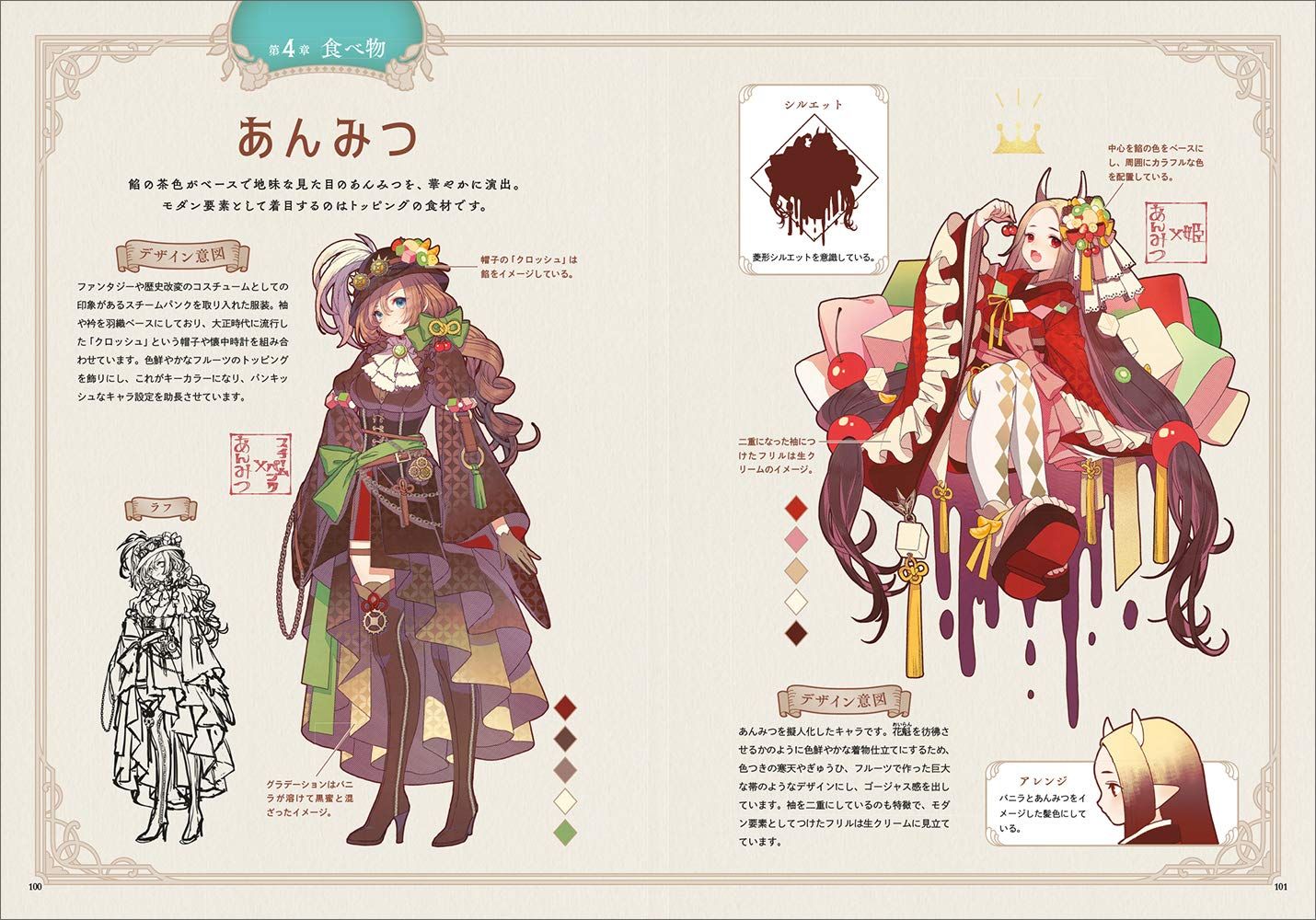 How to Draw Retro Modern Kimono Girl Characters Reference Book - Anime ...