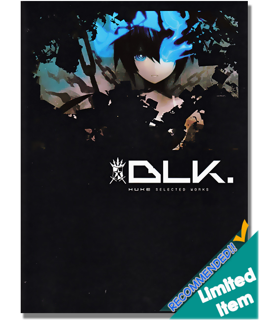 HUKE Selected Works - BLK Black Rock Shooter Art Book