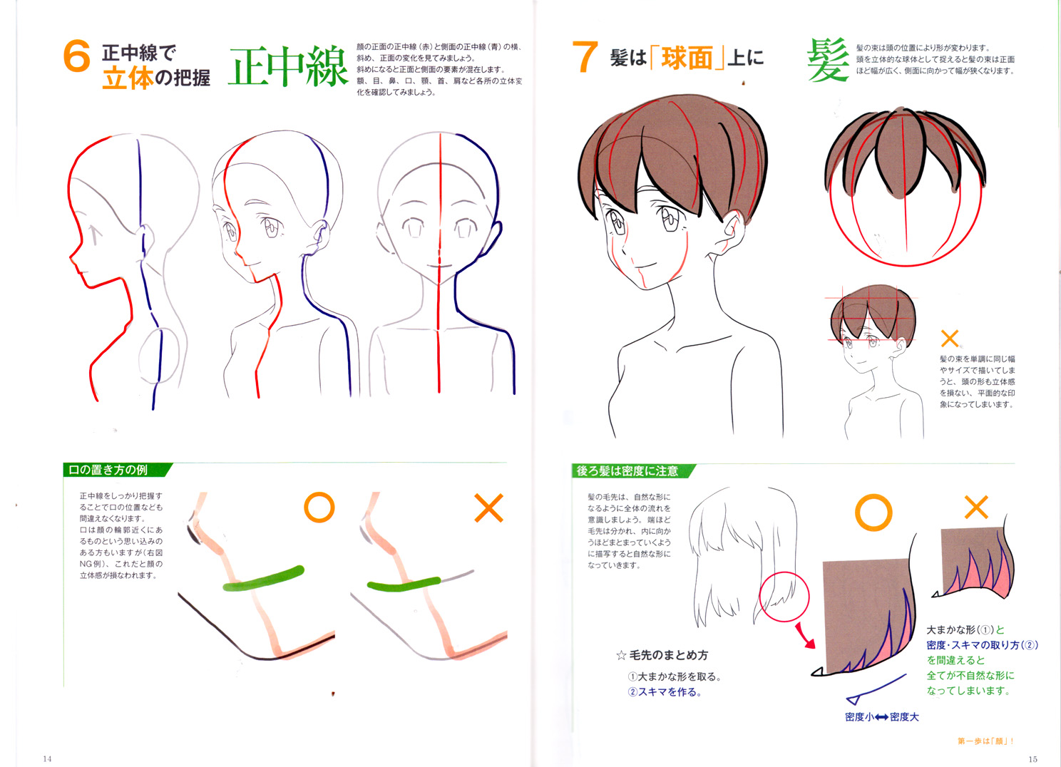 Improving Drawing Skill By Tracing Illustrations Reference Book Anime