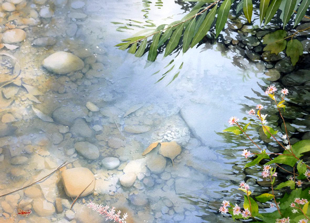 Japan Watercolor Society Series: Transparent Watercolor Recipe Vol. 2 ...