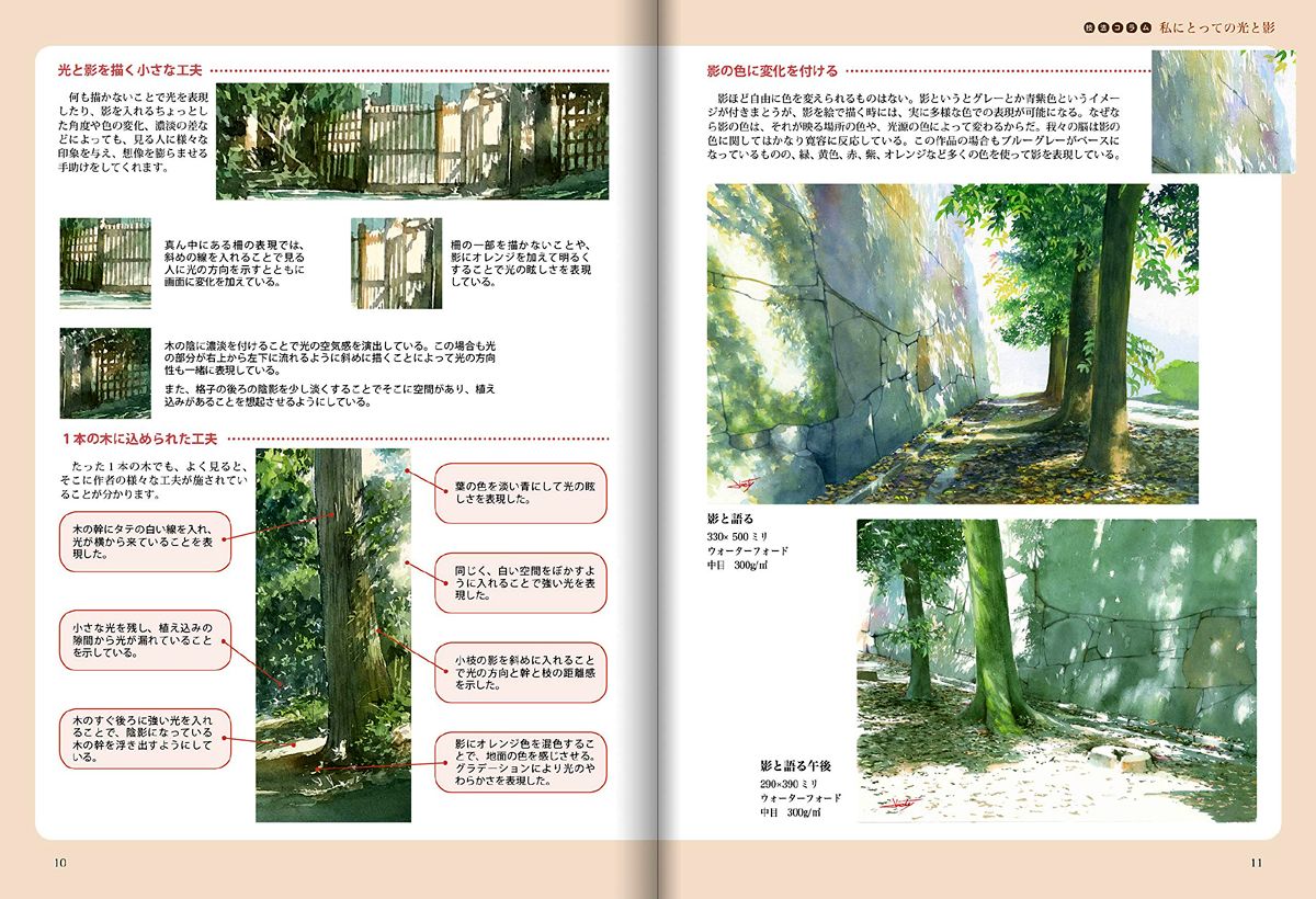 Japan Watercolor Society Series: Transparent Watercolor Recipe Vol. 4 ...