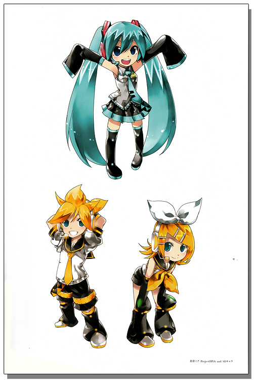 KEI Illustrations Works - Hatsune Miku Vocaloid: mikucolor Art Book ...