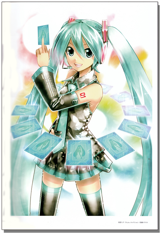 KEI Illustrations Works - Hatsune Miku Vocaloid: mikucolor Art Book ...