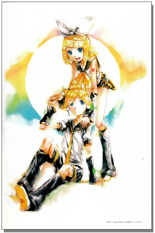 KEI Illustrations Works - Hatsune Miku Vocaloid: mikucolor Art Book ...