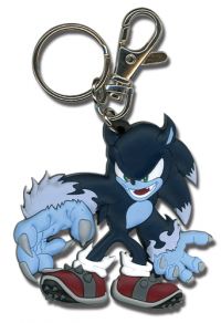 Key Chain: Sonic Unleashed - Were-Sonic Key Chain - Anime Books