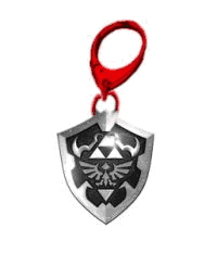 Key Chain: Zelda - Hyrule Shield - Anime Books