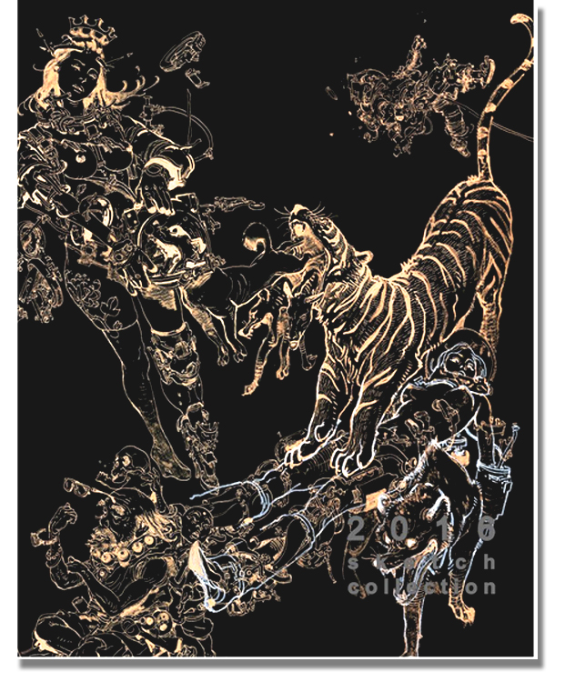 Kim Jung-Gi Works - 2016 Sketch Collection Art Book - Anime Books