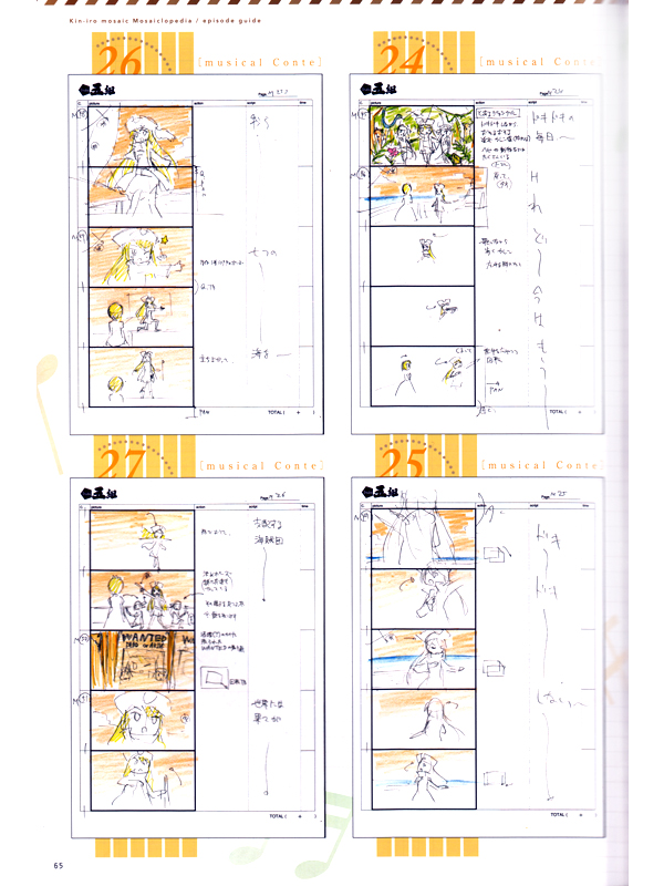 Kin-Iro Mosaic Official TV Animation Guide Book - Anime Books
