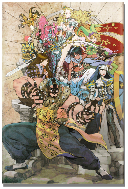 Kinu Nishimura's Art Works and Model Sheets - Code of Princess Art Book ...