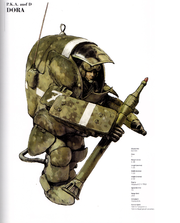 KOW Yokoyama - Ma.K.B.D. Maschinen Krieger in Action Bande Dessinee Art ...