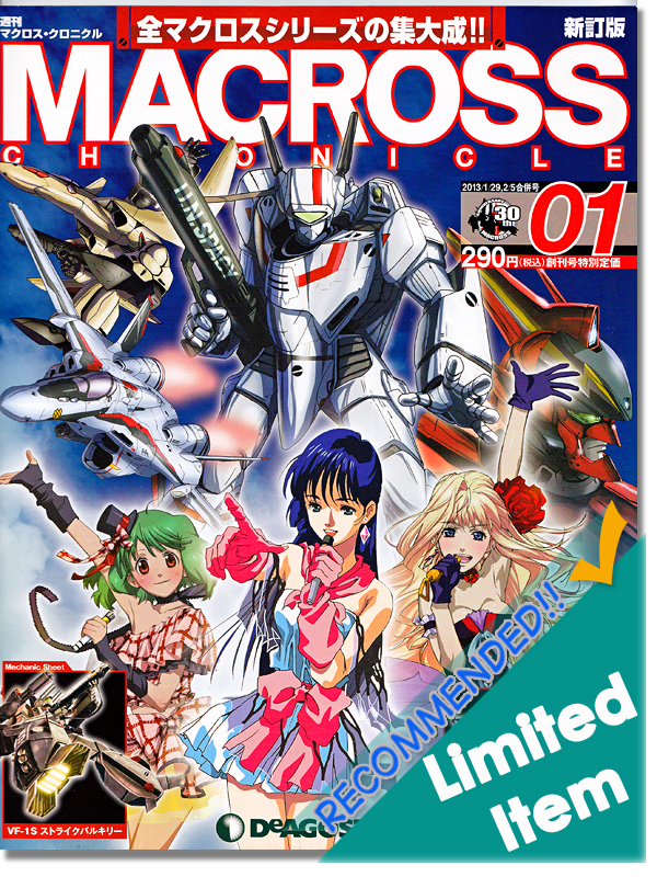 Macross Chronicle Magazine Vol. 1 to 10 Special Bundle Set 01 - Anime Books