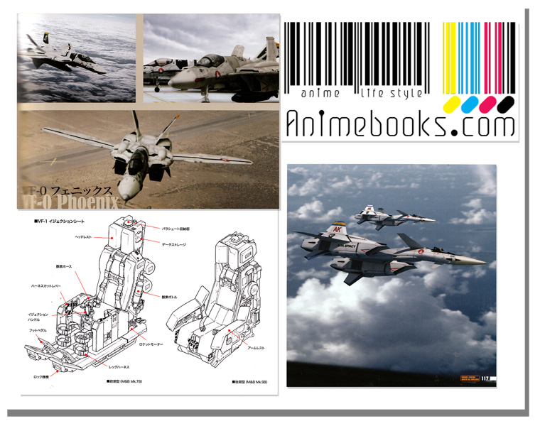 Macross Variable Fighter Master File: VF-1 Valkyrie Part 1 Art Book ...