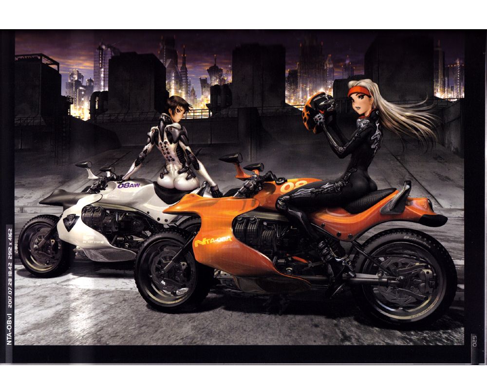 Masamune Shirow Works - Intron Depot 9: Barrage Fire Art Book - Anime Books