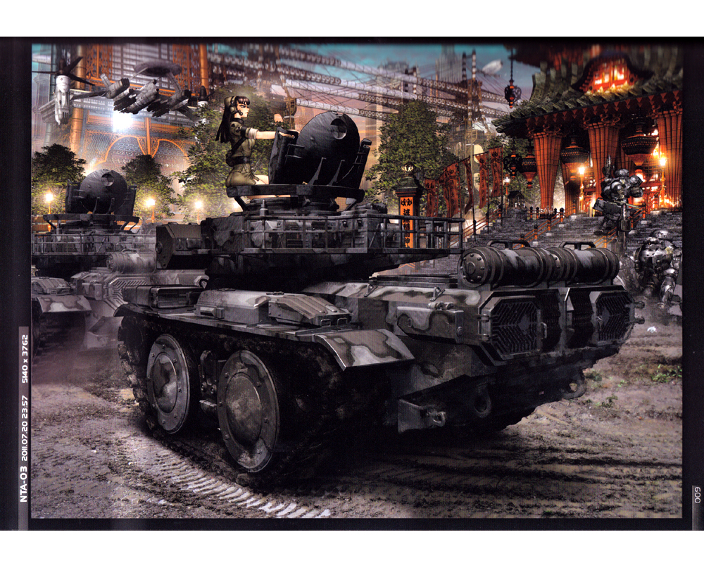 Masamune Shirow Works - Intron Depot 9: Barrage Fire Art Book - Anime Books