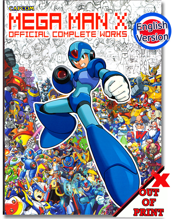 Mega Man X Official Complete Works Art Book (U.S. Version) - Anime Books