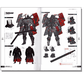 Metal Gear Rising Concept Art Book
