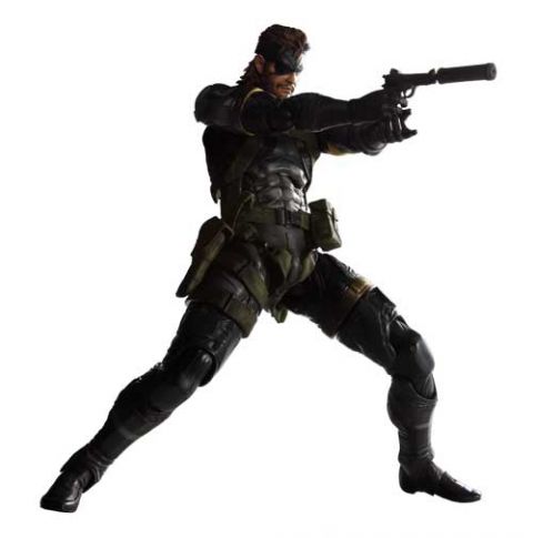 Metal Gear Solid: Snake ''Sneaking Suit'' Play Arts Kai Action Figures ...