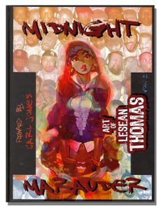 Midnight Marauder: The Art of LeSean Thomas Vol. 2 Art Book - Anime Books
