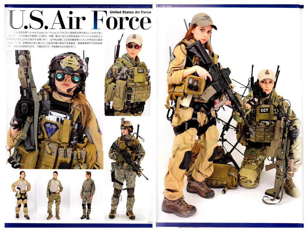 Military Equipment Girls Reference Book - Anime Books