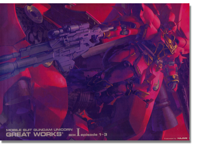 Mobile Suit Gundam Unicorn Great Works Episode 1-3 Collector Limited ...