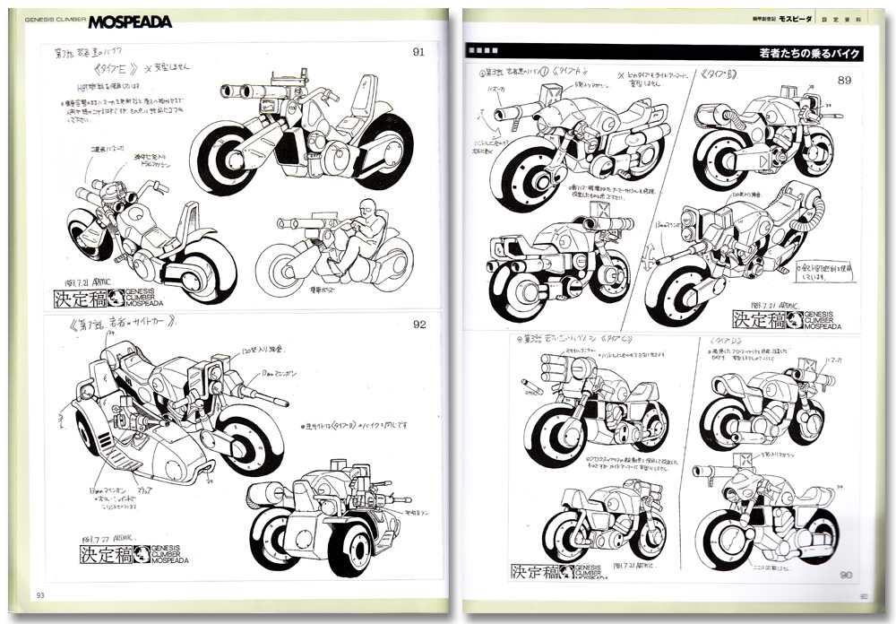 Mospeada File Entertainment Archive α Genesis Climber Official Complete ...